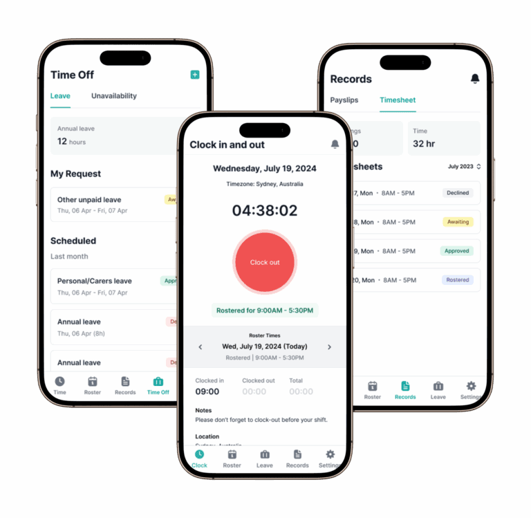 Free Roster Software - Rostering for Small Businesses | Payroller
