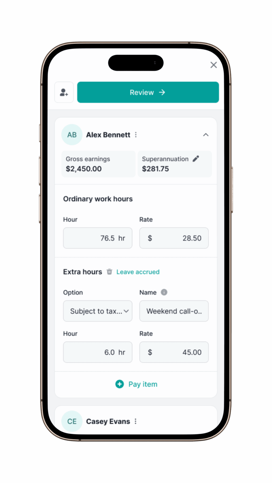 Free Single Touch Payroll STP Mobile App For Business | Payroller