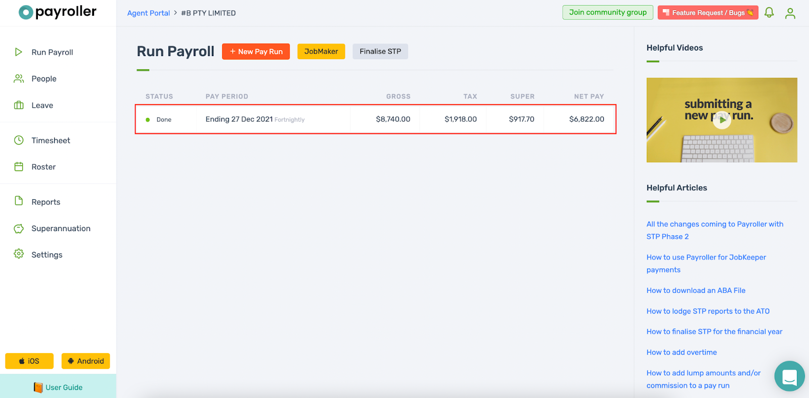 How To Send, View & Print Payslips | Payroller Australia