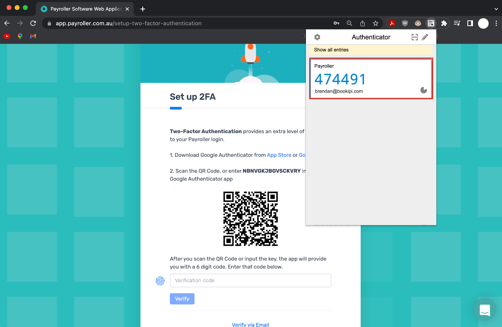 How To Set Up 2FA For Your Account | Payroller Australia