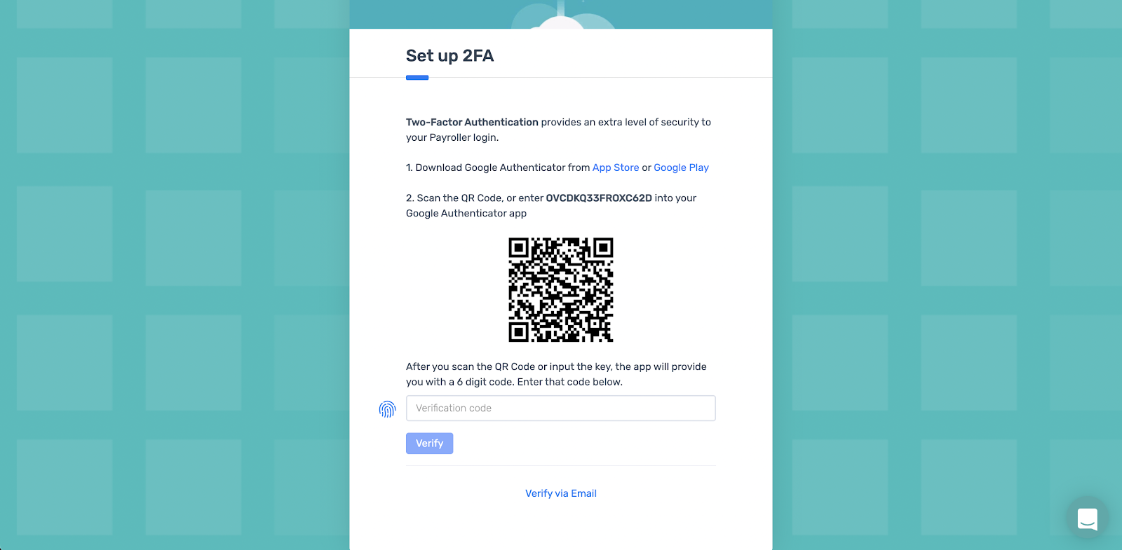 How To Set Up 2FA For Your Account | Payroller Australia
