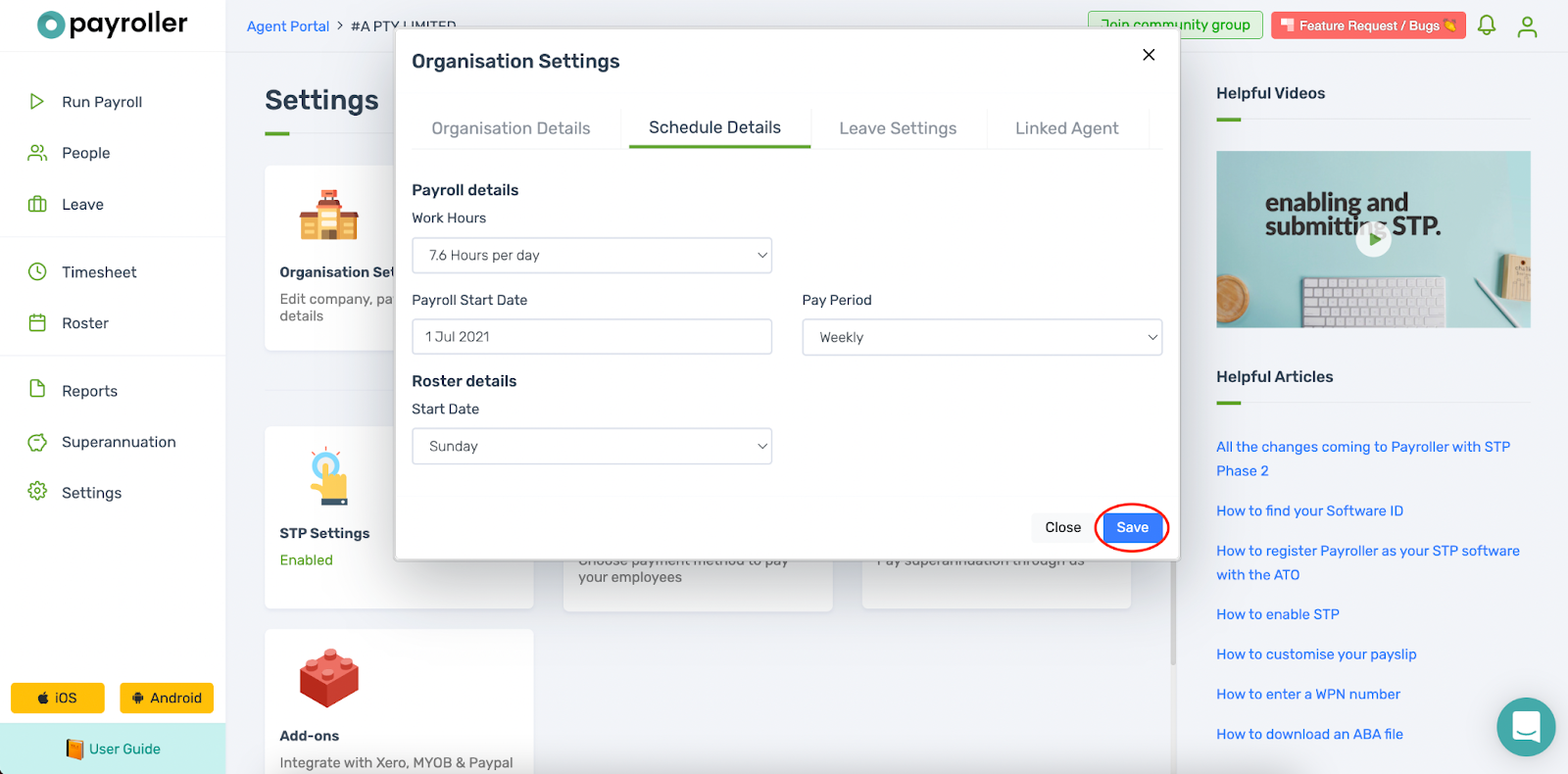 How To Set Pay Run Periods In Payroll | Payroller Australia