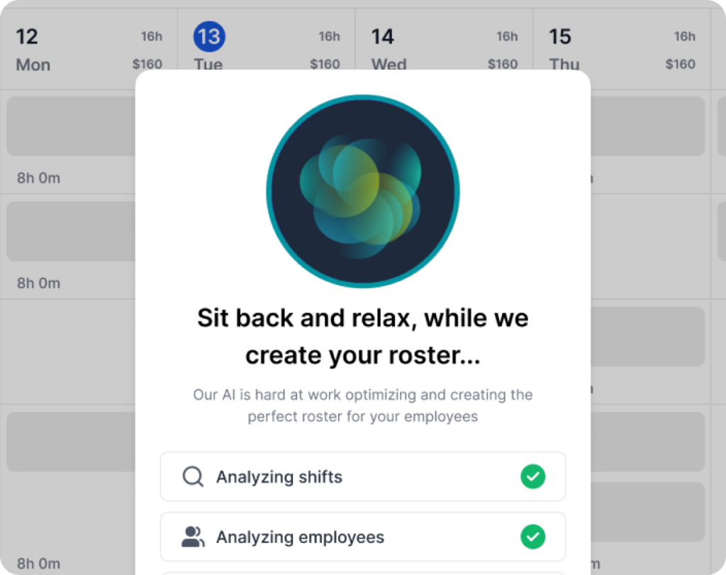 Free AI Rostering Software - Make Easy Rosters with AI! | Payroller
