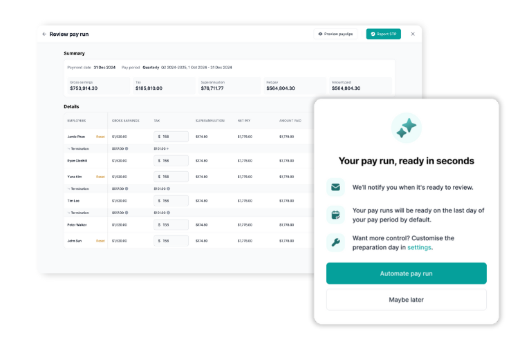 Automated Payroll Solution - Starts at 99c p/m | Payroller