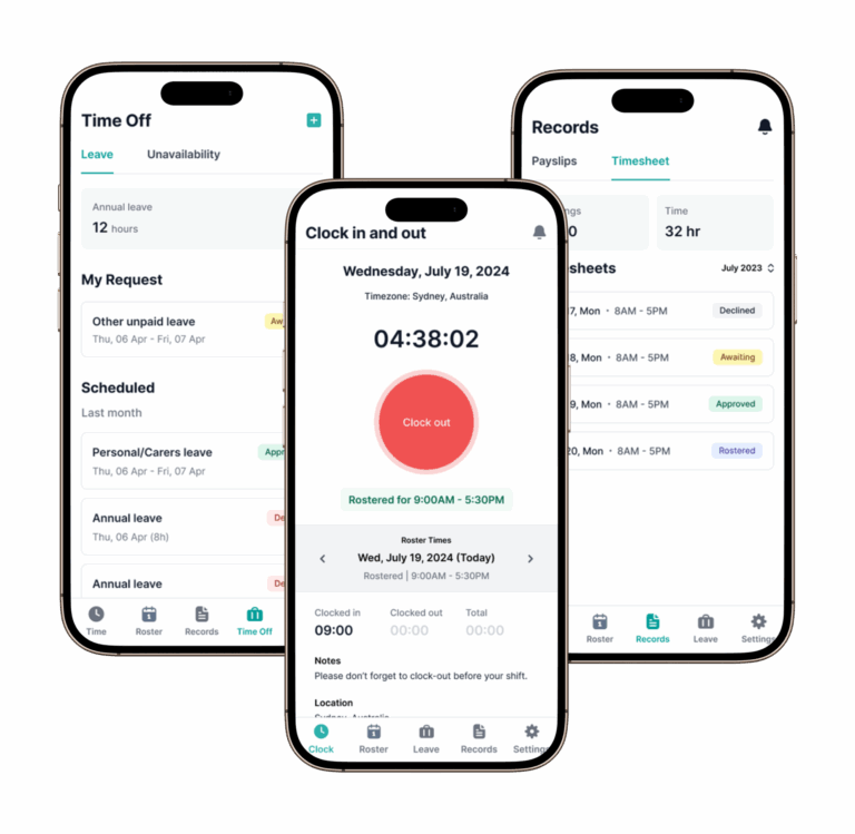 Free Roster Software - Rostering for Small Businesses | Payroller